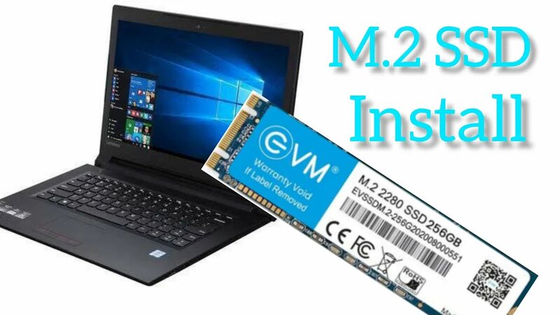 #How to Install SSD in lenovo Laptop | Lenovo V310 SSD M.2 Upgrade | m ...