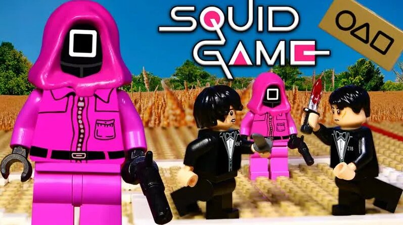 LEGO Мультфильм ИГРА В Кальмара / ЛЕГО Squid Game / Stop Motion ...