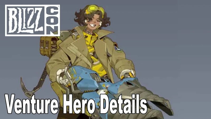Overwatch 2 Venture Hero Details + Gameplay BlizzCon 2023