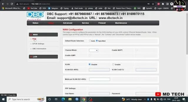 How To Configure ONU || XPON ONU configuration || EPON ONU Configuration || DBC ONU Setting ...