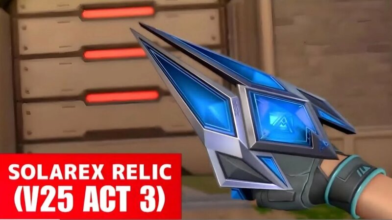 Solarex Relic - Valorant Season 25 Act 3 Battlepass Melee In Gameplay ...