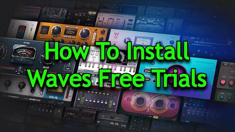 How To Install Waves Audio Plugins (Free Trials Demo) Step by Step in ...