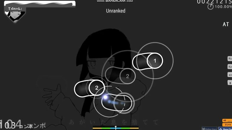 Osu! Lagtrain beatmap + Inabakumori skin combo - Смотреть онлайн в ...