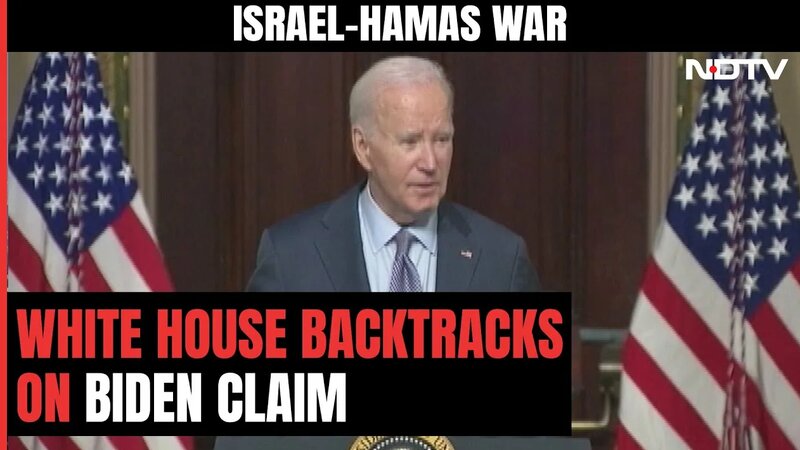 Israeli Babies Beheaded By Hamas? White House Clarifies Biden Remark ...