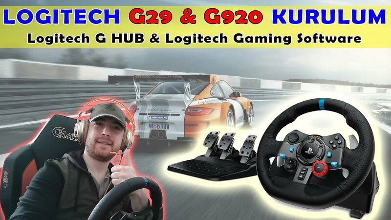 Logitech G29 VE G920 PC Kurulum Ayarlar |Logitech G HUB | Logitech ...