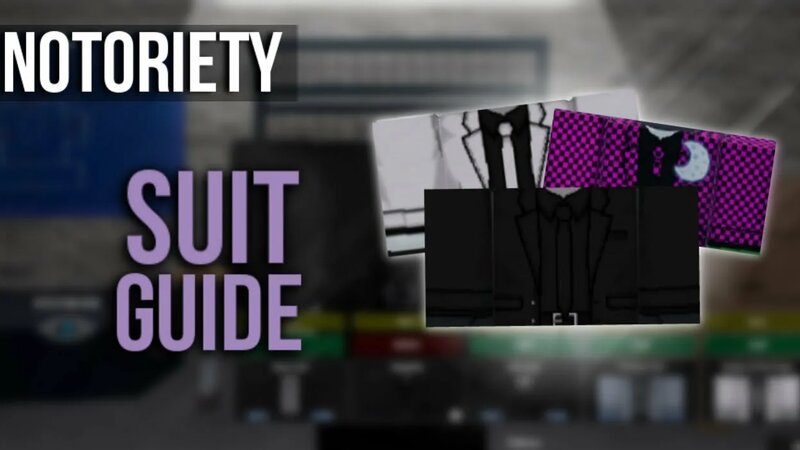 Suit Guide | All Suits + Exclusive Suits? | Notoriety [Roblox] - Yandex ...