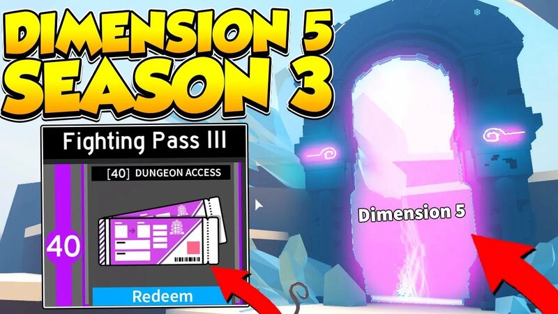 Dimension 5, Season 3 Fighting PASS, NEW UI AND MORE IN Anime Fighting ...