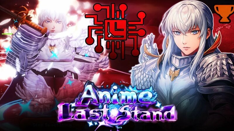 Glitched Glorious Griffith Light Showcase in Anime Last Stand Roblox ...