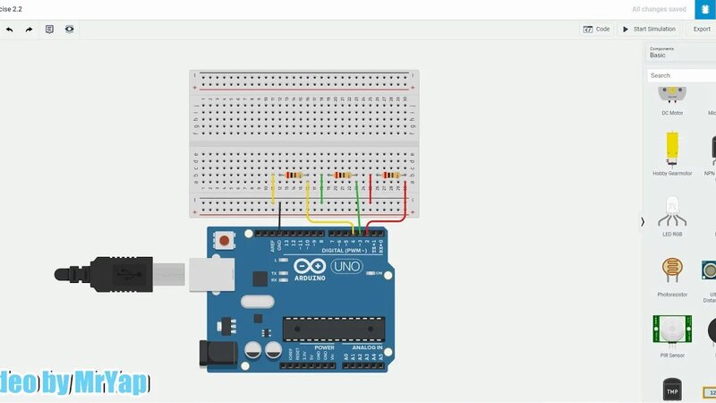 TinkerCAD Tutorial: RGB LED - Yandex Video aramada çevrimiçi izle