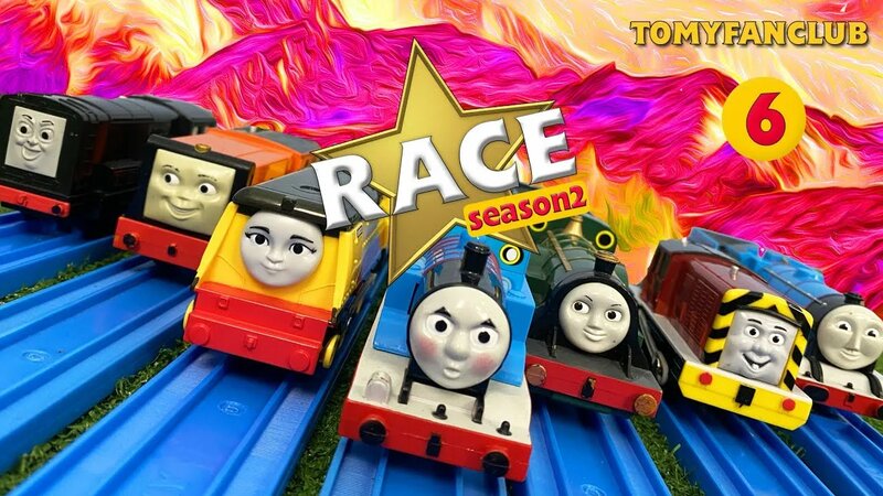 Thomas and friends race Season2 trackmaster #6| tomy fanclub - Смотреть ...