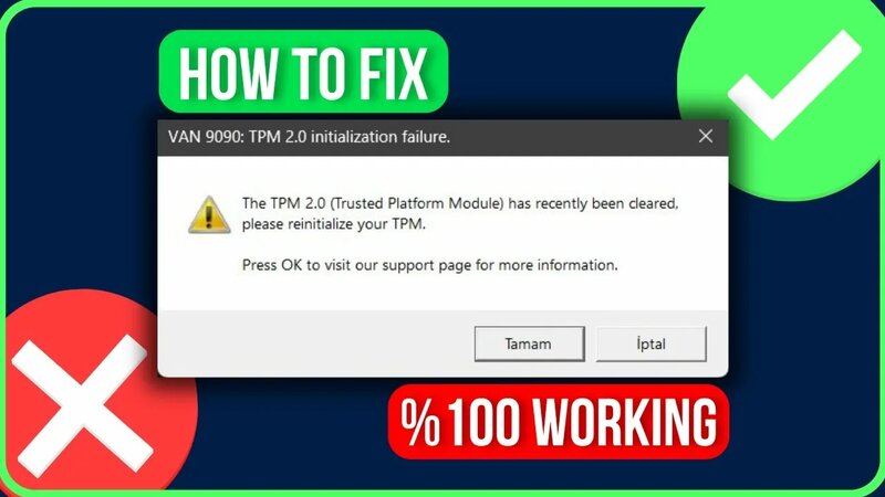 Valorant VAN 9090 2.0 TPM Initialization Failure [Fixed] - Yandex Video ...