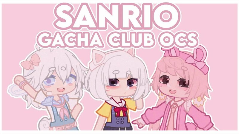 Gacha club ocs | Sanrio inspired | Hello Kitty | Gacha club aesthetic ...