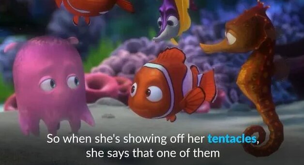Learn English with Finding NEMO — First Day of School - Изучайте ...
