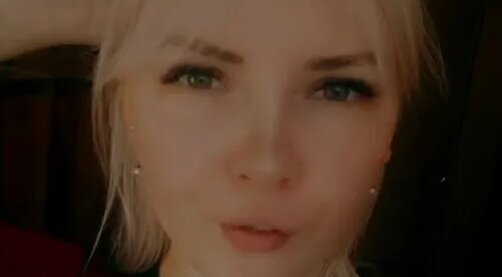 Cute teen girl with braces