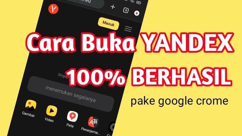 Cara membuka yandex 2024 100% tebukti ampuh lewat google chrome - Watch ...