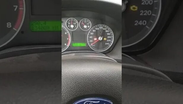 Индикатор Check Engine "Чек Энджин" ошибка P0400 Ford Focus 2 1.8 ...