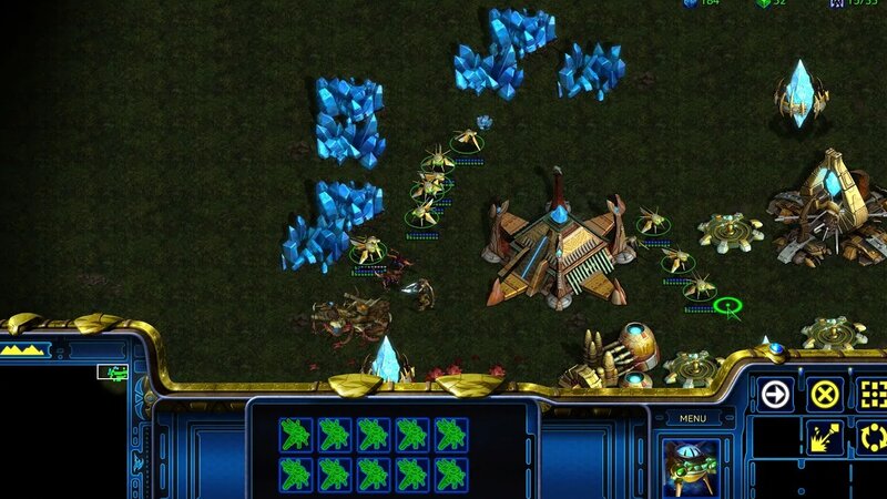 StarCraft Remastered - Gameplay [PC/4K] - Yandex Video aramada ...