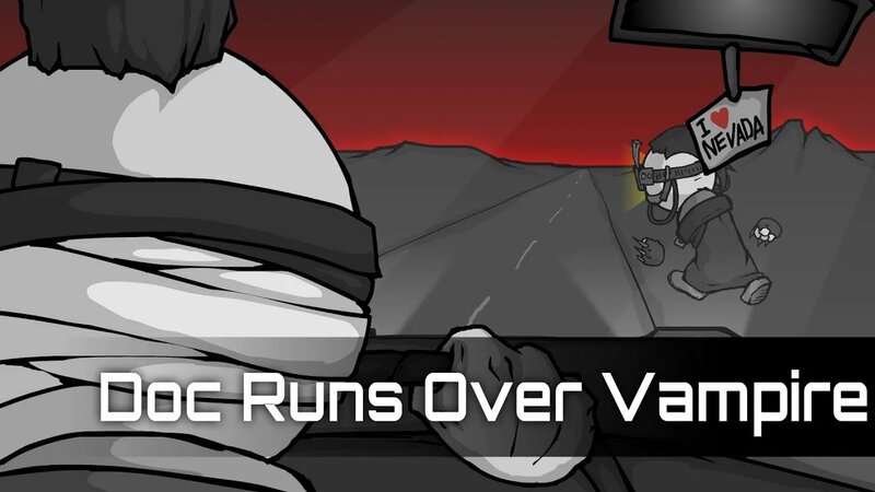 Doc Runs Over Vampire | Madness Combat (Asgore truck meme) - Yandex ...