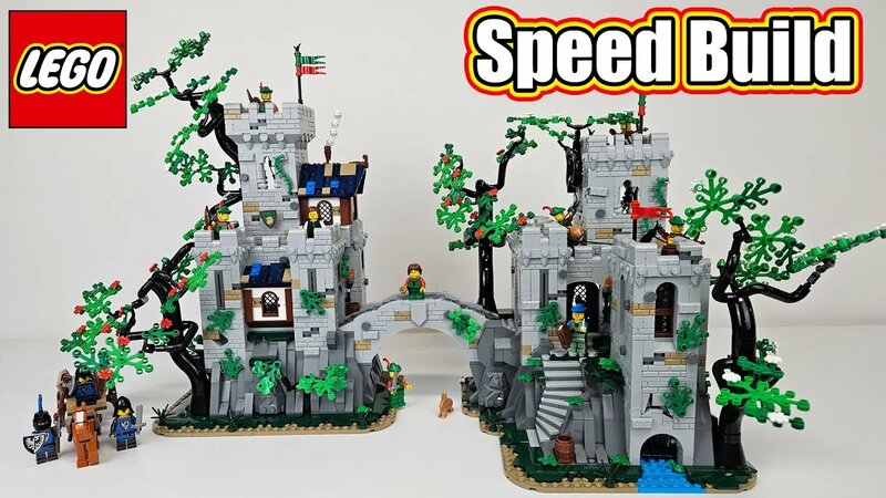 Lego Forest Stronghold Speed Build (Set 910043 | BrickLink Designer ...