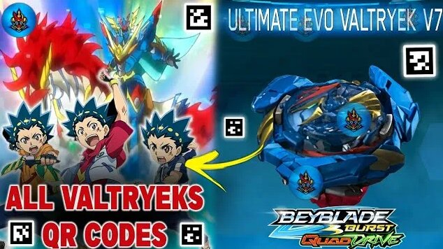 Hasbro reveal ultimate evo valtryek V7 + all valtryeks qr codes ...