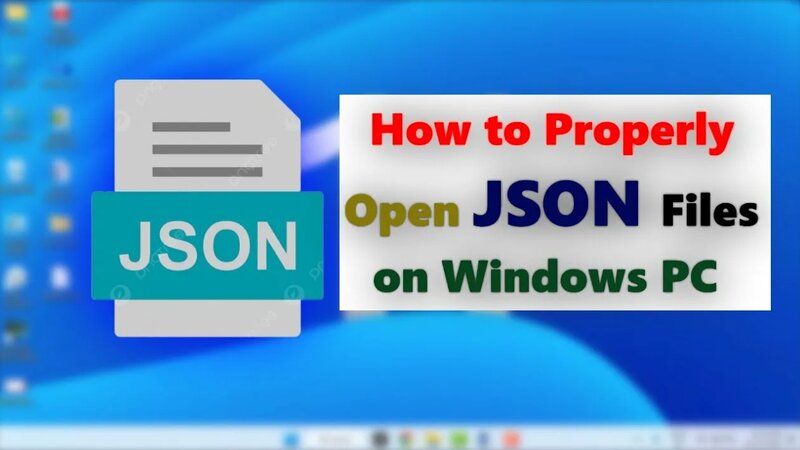 How to Open JSON Files on Windows PC | Windows 11/10 - Yandex Video ...
