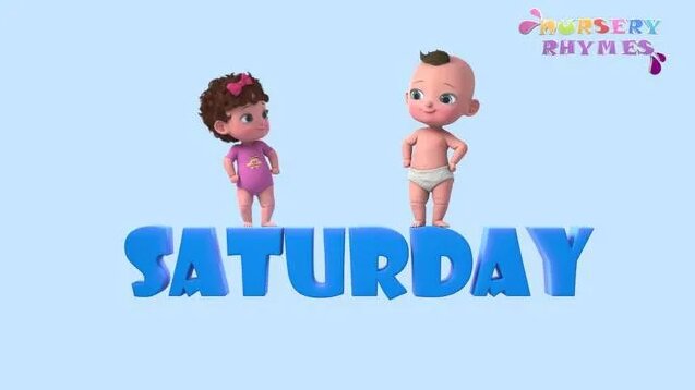 Sunday Monday | Kidsberry Nursery Rhymes & Baby Song - Смотреть онлайн ...