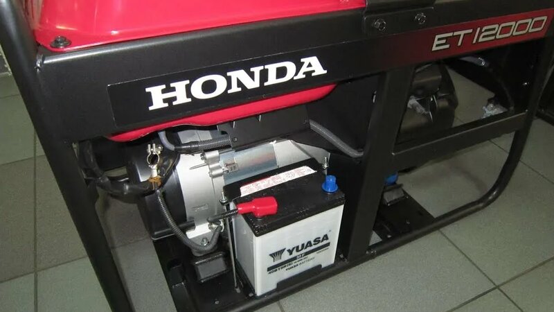 Ремонт и обслуживание Хонда/Honda ET 12000 - трехфазный бензиновый ...