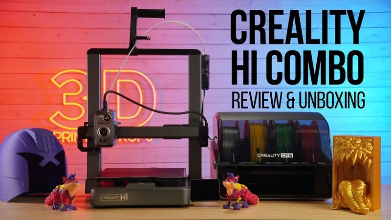 Creality HI Combo Multi-Color 3D Printer - Full Review with Unboxing ...