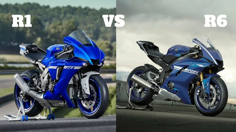 R1 vs R6 / Raw Onboard New Yamaha R1 vs New Yamaha R6 / Superbike vs ...