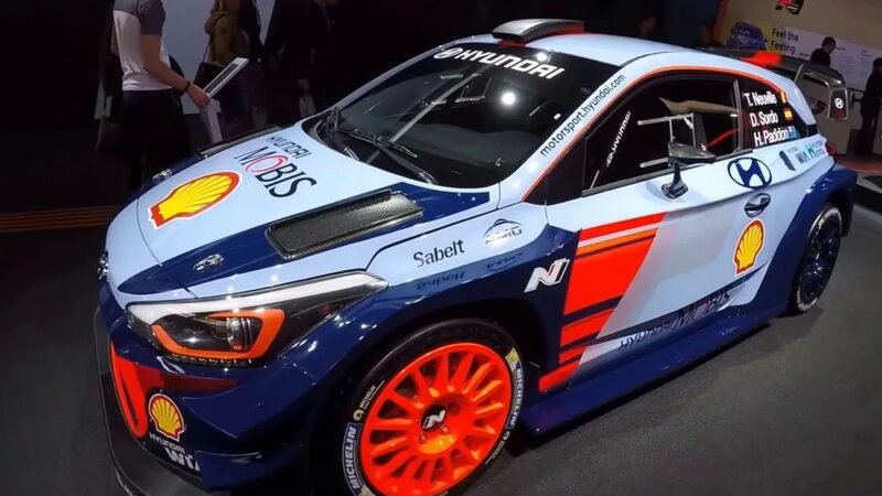 Hyundai i20 coupe WRC rally 2017 racing car ! walkaround