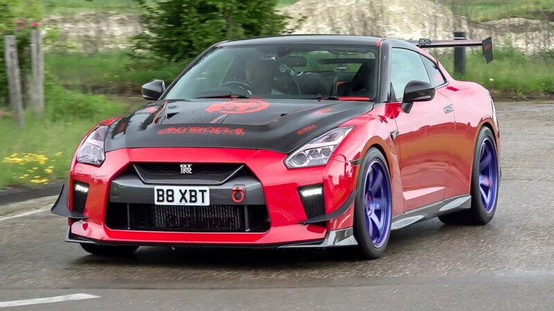 Nissan GT-R R35 Accelerating LOUD! 1800hp Top Secret GT-R, 1600hp ...