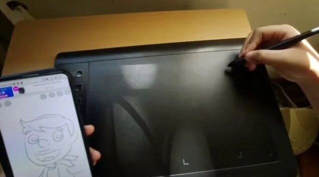 Vinsa 1060plus Digital Drawing Tablet for Phone Unboxing and Test ...