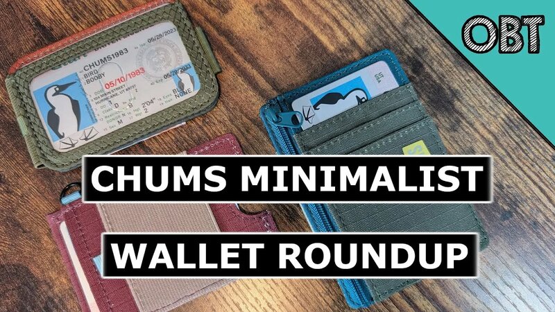 Chums Bandit Minimalist Wallet Roundup and Comparison - Yandex Video ...