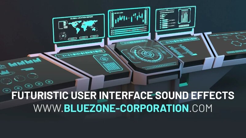Futuristic User Interface Sound Effects - HUD Sound Effects - Digital ...