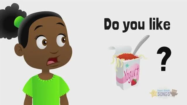 10 Do You Like Spaghetti Yogurt_ _ Super Simple Songs - Смотреть онлайн ...