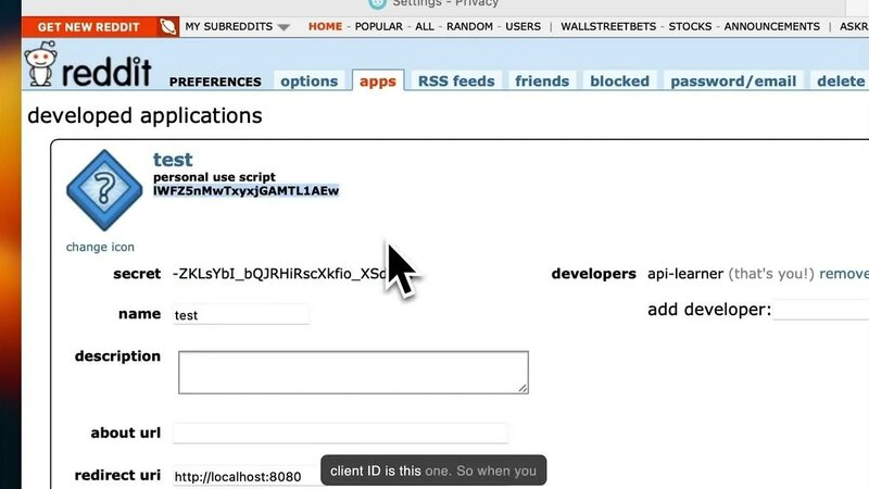 Reddit API Tutorial: How to Get Your API Keys in 2024 | Beginner's ...