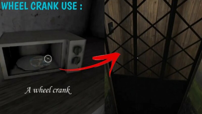 How To Find & Use The Wheel Crank In Granny Version 1.8 Update ( Tutorial Gameplay ) - Смотреть ...