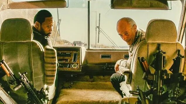 Nobody 2021 Post-Credits Scene. Hutch's dad and brother are driving in ...