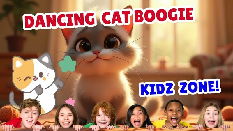 Dancing Cat Boogie | Fun Kids Dance Song | Kidz Zone - Yandex Video ...