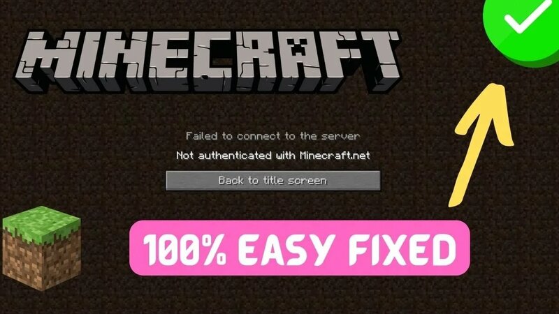How to fix minecraft not authenticated with minecraft.net - Смотреть ...