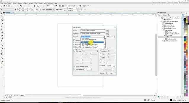 Quick Export Coreldraw multiple pages to JPEG files - Смотреть онлайн в ...