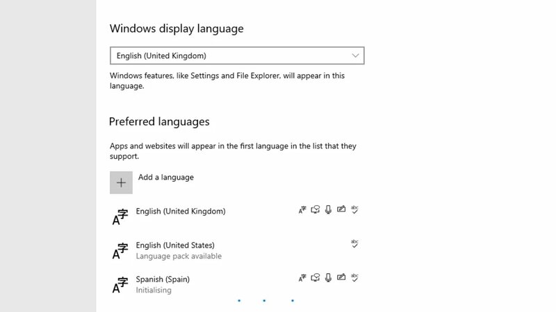 How to Change Language In Windows 10 | Display Language Settings in ...