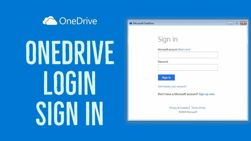 One Drive Login Sign In 2021 | onedrive.com Login | onedrive.live.com ...