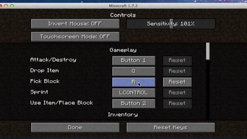 Minecraft Tutorial: Keyboard Shortcuts (Pick Block, etc.) - Смотреть ...