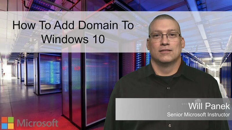 How To Add Domain To Windows 10 - Yandex Video aramada çevrimiçi izle
