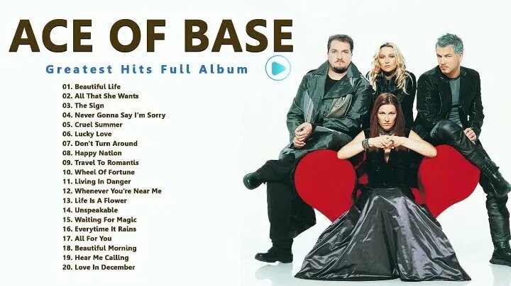 Видео Ace Of Base Greatest Hits Full Album – Top 20 Ace Of Base Songs ...