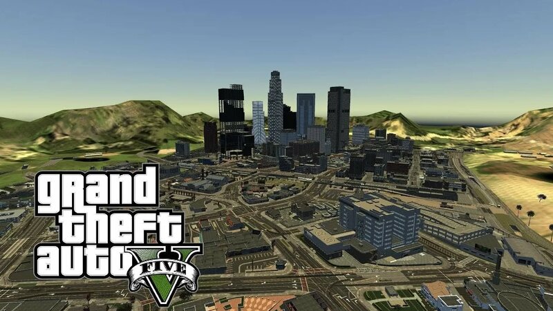 GTA 5 Map 3d Model | GTA V - Смотреть онлайн в поиске Яндекса по Видео