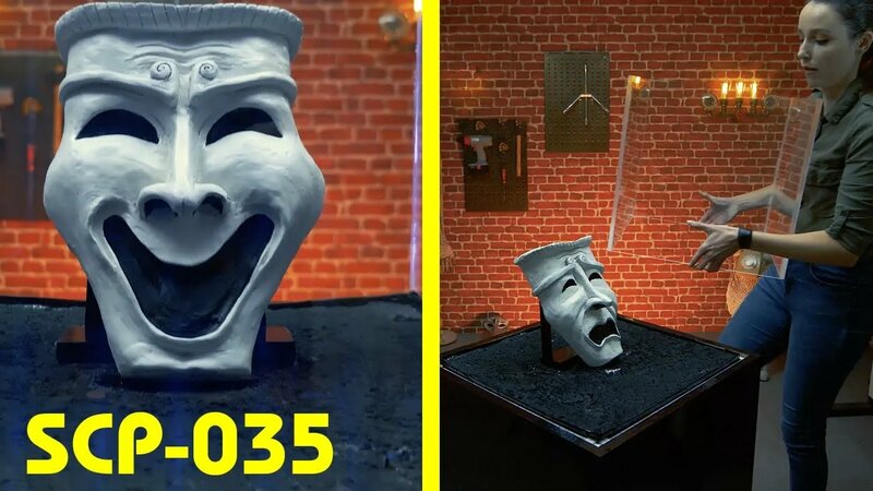 Making SCP-035 | Possessive Mask (SCP Orientation Crafts) - Yandex ...