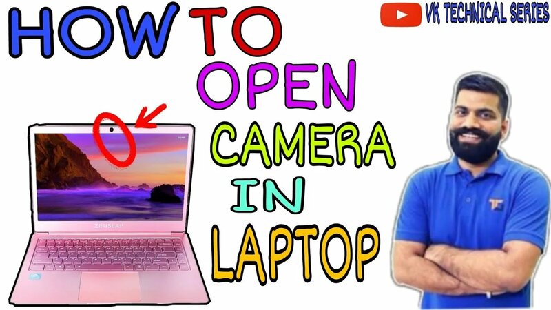 How to Open Camera in laptop Windows 7 || Laptop mein camera kaise on ...