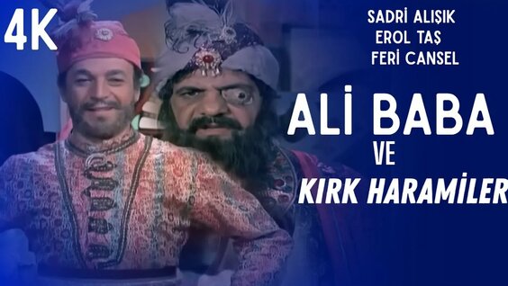 Ali Baba ve Kırk Haramiler Türk Filmi | FULL | 4K Ultra HD | Sadri ...